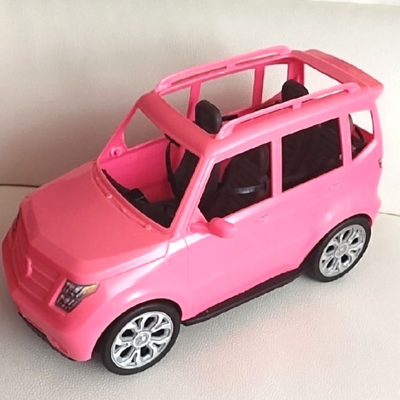 Mattel | Toys | Barbie Cadillac Escalade Suv Car Hot Pink Wseat Belts ...